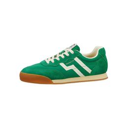 Gant Footwear Leder-Sneakers "Beylana" in Gr&uuml;n - 52% | Gr&ouml;&szlig;e 39 | Damen-sneakers