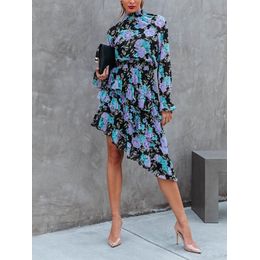 LA Angels Kleid in Schwarz/ T&uuml;rkis - 58% | Gr&ouml;&szlig;e M | Damen-kleider