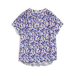 armedangels Bluse "Maaike" in Blau/ Rosa/ Gr&uuml;n - 53% | Gr&ouml;&szlig;e L | Damen-blusen