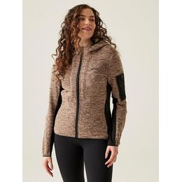 Regatta Fleecejacke "Kemilia" in Hellbraun/ Grau - 78% | Gr&ouml;&szlig;e 46 | Damenjacken