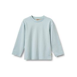 Wheat Longsleeve "Johan" in Hellblau - 43% | Gr&ouml;&szlig;e 122 | Kinder-longsleeves