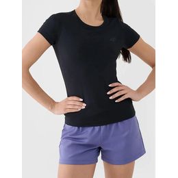 4F Trainingsshirt in Anthrazit - 45% | Gr&ouml;&szlig;e S | Damen-outdoor-tops-shirts