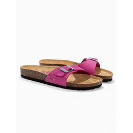 BAYTON Leder-Pantoletten "Zephyr" in Pink - 36% | Gr&ouml;&szlig;e 39 | Damen-pantoletten