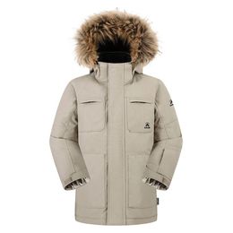 Kamik Parka "Enzo" in Beige - 67% | Gr&ouml;&szlig;e 122 | Kinderjacken