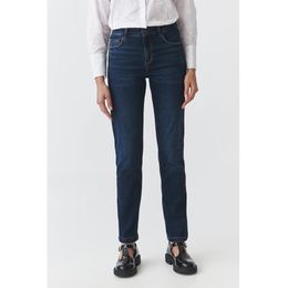 TATUUM Jeans "Saros" - Slim fit - in Dunkelblau - 71% | Gr&ouml;&szlig;e 36 | Damenjeans