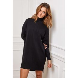 Jos&eacute;fine Strickkleid "Abufera" in Schwarz - 73% | Gr&ouml;&szlig;e XL | Damen-kleider