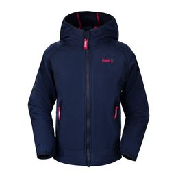 Peek U Softshelljacke ''Savana'' in Dunkelblau - 49% | Gr&ouml;&szlig;e 128 | Kinder-outdoor-jacken