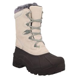 CMP Leder-Winterstiefel "Borhea" in Beige - 59% | Gr&ouml;&szlig;e 36 | Damen-stiefel