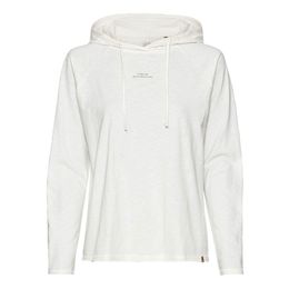Camel Active Longsleeve in Wei&szlig; - 47% | Gr&ouml;&szlig;e M | Damen-tops