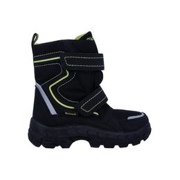 Richter Shoes Winterstiefel "Davos" in Schwarz/ Gr&uuml;n - 50% | Gr&ouml;&szlig;e 38 | Kinderstiefel