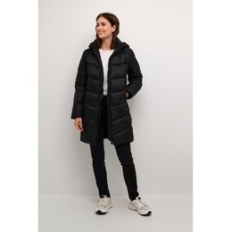 Kaffe Steppmantel in Schwarz - 65% | Gr&ouml;&szlig;e 40 | Damenjacken