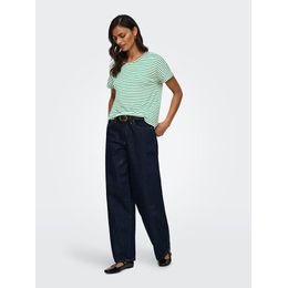 Jacqueline de Yong JDY Shirt "Sissy" in Wei&szlig;/ Gr&uuml;n - 44% | Gr&ouml;&szlig;e S | Damen-tops