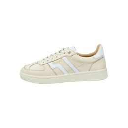Gant Footwear Leder-Sneakers "Cuzima" in Creme - 57% | Gr&ouml;&szlig;e 42 | Damen-sneakers