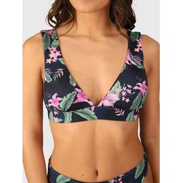 Brunotti Bikini-Oberteil "Forte" in Dunkelblau/ Rosa - 53% | Gr&ouml;&szlig;e 40 | Damen-bademode