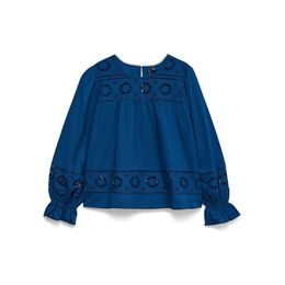 V&eacute;ro Moda Vero Moda Bluse in Dunkelblau - 42% | Gr&ouml;&szlig;e M | Damen-blusen