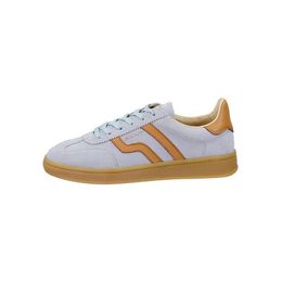 Gant Footwear Leder-Sneakers "Cuzima" in Hellblau/ Hellbraun - 31% | Gr&ouml;&szlig;e 39 | Damen-sneakers