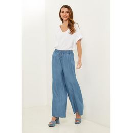 Fleur de Lin Marlenehose in Hellblau - 66% | Gr&ouml;&szlig;e L | Damenhosen