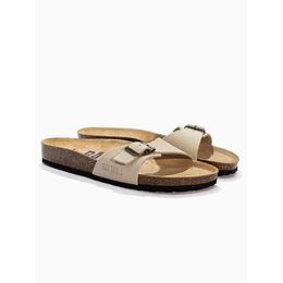 BAYTON Leder-Pantoletten "Zephyr" in Beige - 41% | Gr&ouml;&szlig;e 41 | Damen-pantoletten