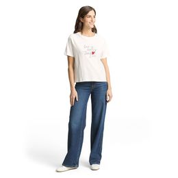 Tom Tailor Shirt in Wei&szlig; - 30% | Gr&ouml;&szlig;e L | Damen-tops