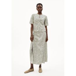 armedangels Bluse "Ewaniaa" in Hellgr&uuml;n/ Schwarz - 43% | Gr&ouml;&szlig;e M | Damen-blusen