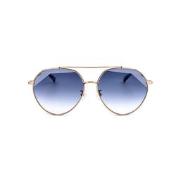 Missoni Damen-Sonnenbrille in Gold/ Blau - 74% | Gr&ouml;&szlig;e 60 | Damen-brillen