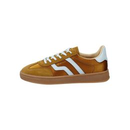 Gant Footwear Leder-Sneakers "Cuzima" in Hellbraun - 35% | Gr&ouml;&szlig;e 36 | Damen-sneakers