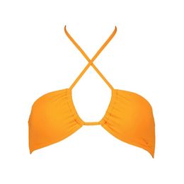 Roxy Bikini-Oberteil "Color Jam" in Orange - 64% | Gr&ouml;&szlig;e L | Damen-bademode