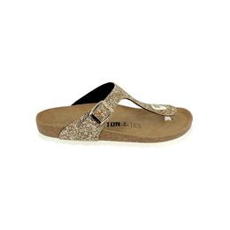 BAYTON Zehentrenner "Mercure" in Gold - 57% | Gr&ouml;&szlig;e 37 | Damen-sandalen