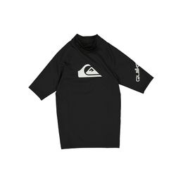 Quiksilver Badeshirt in Schwarz - 44% | Gr&ouml;&szlig;e L | Herren-bademode-sport