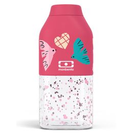 Monbento Trinkflasche "Birds" in Pink - 330 ml - 12% | Kinder-austruestung-accessoires