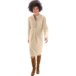 Heine Kleid in Beige - 63% | Gr&ouml;&szlig;e 46 | Damen-kleider