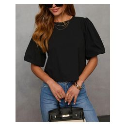 Milan Kiss Bluse in Schwarz - 62% | Gr&ouml;&szlig;e S | Damen-blusen