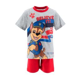 Disney Paw Patrol Pyjama "Paw Patrol" in Grau/ Rot - 62% | Gr&ouml;&szlig;e 98 | Kinder-waesche