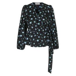 Modstr&ouml;m modstr&ouml;m Bluse "Ness" in Schwarz/ Bunt - 86% | Gr&ouml;&szlig;e XS | Damen-blusen