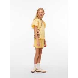 Vero Moda Girl Shirt in Gelb - 25% | Gr&ouml;&szlig;e 122/128 | Kinder-oberteile