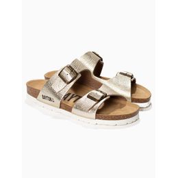 BAYTON Pantoletten "Ilithyie" in Gold - 60% | Gr&ouml;&szlig;e 38 | Damen-pantoletten
