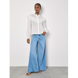 Apricot Bluse in Wei&szlig; - 65% | Gr&ouml;&szlig;e L | Damen-blusen