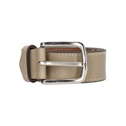 HIDE & STITCHES Leder-G&uuml;rtel "Frisco" in Beige - 43% | Damenguertel