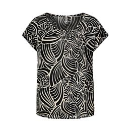 Sublevel Bluse in Schwarz/ Beige - 69% | Gr&ouml;&szlig;e S | Damen-blusen