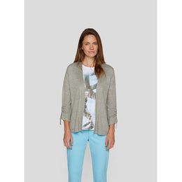 Rabe Cardigan in Gr&uuml;n - 61% | Gr&ouml;&szlig;e 48 | Damen-pullover-cardigans
