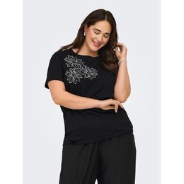 Only Carmakoma Shirt in Schwarz - 16% | Gr&ouml;&szlig;e S-42/44 | Damen-tops