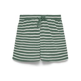 V&eacute;ro Moda Vero Moda Shorts in Gr&uuml;n/ Wei&szlig; - 48% | Gr&ouml;&szlig;e S | Shorts