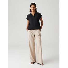 Opus Poloshirt in Schwarz - 44% | Gr&ouml;&szlig;e 38 | Damen-tops
