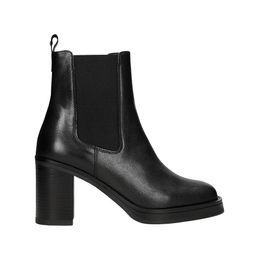 Wojas Leder-Stiefeletten in Schwarz - 48% | Gr&ouml;&szlig;e 37 | Stiefeletten