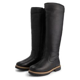 TRAVELIN' Leder-Stiefel "Dyreborg" in Schwarz - 53% | Gr&ouml;&szlig;e 40 | Damen-stiefel