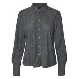 V&eacute;ro Moda Vero Moda Hemd in Anthrazit - 81% | Gr&ouml;&szlig;e XS | Damen-blusen