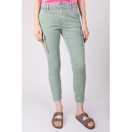 Blue Fire Cargohose in Oliv - 89% | Gr&ouml;&szlig;e W30/L29 | Damenhosen