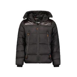 Geographical Norway Steppjacke "Bayou" in Schwarz - 76% | Gr&ouml;&szlig;e 128 | Kinderjacken