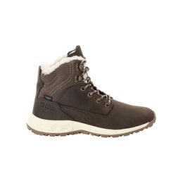 Jack Wolfskin Leder-Winterboots "Queenstown City Texapore" in Braun - 61% | Gr&ouml;&szlig;e 39 | Damen-stiefel