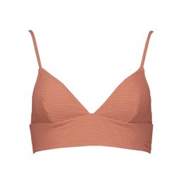 Roxy Bikini-Oberteil "Coconut Crew" in Hellbraun - 70% | Gr&ouml;&szlig;e XS | Damen-bademode